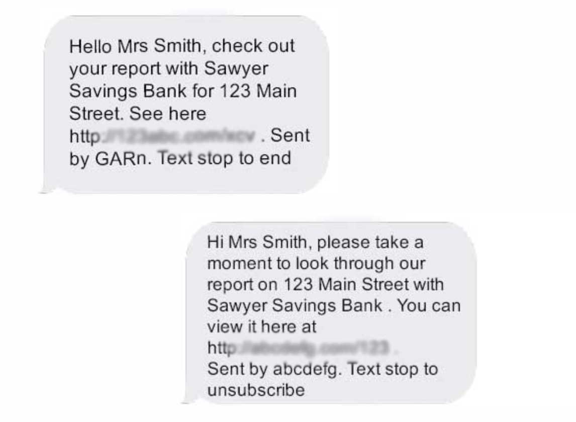 Text Scams are on the rise! - Sawyer Savings Bank
